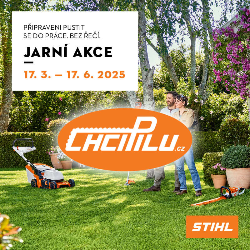 JARNÍ AKCE STIHL 2025 - CHCIPILU.CZ